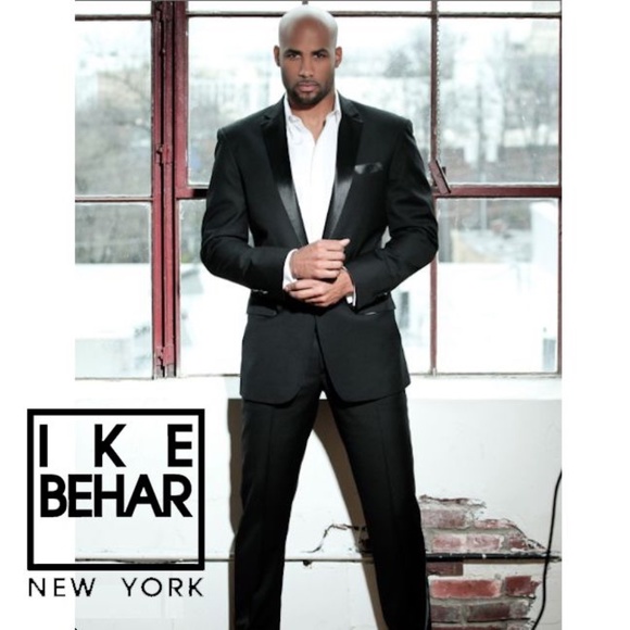 Ike Behar | Suits & Blazers | Ike Behar Full Tuxedo 46r Pants 3w X 28i ...